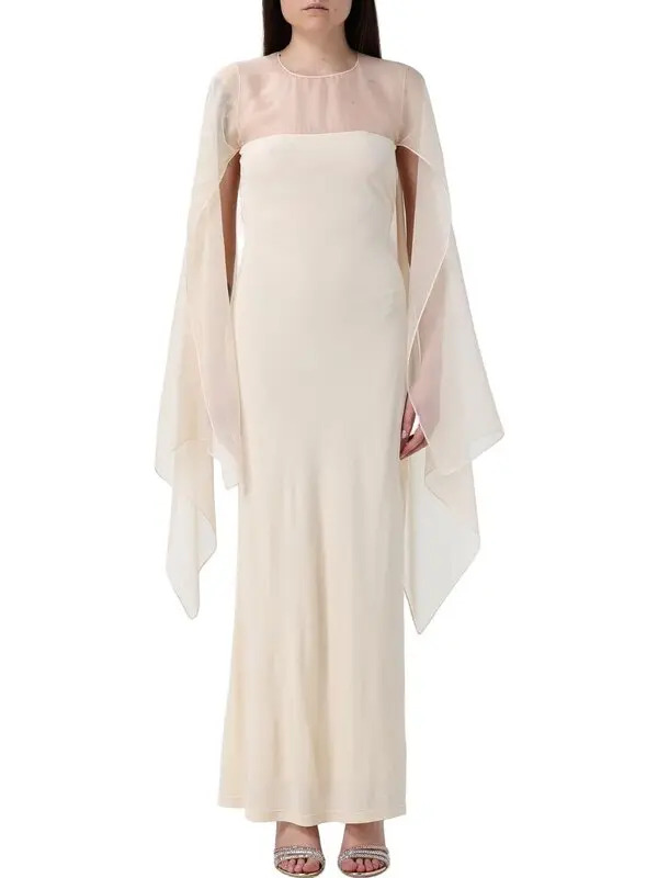 Alberta Ferretti Maxi Dress - Ivory
