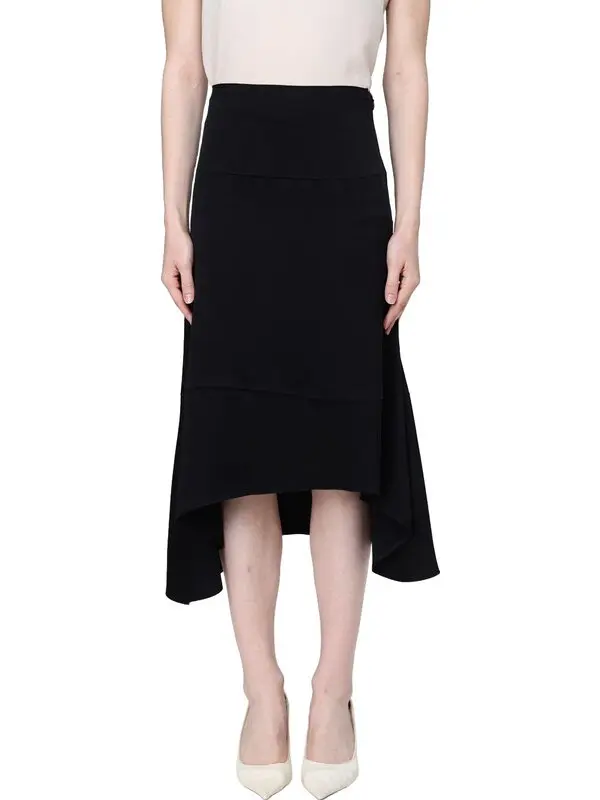 Victoria Beckham Midi Skirt - Black
