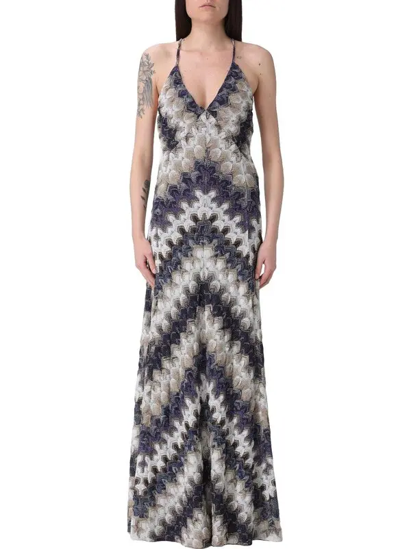 Missoni Maxi Dress - Blue