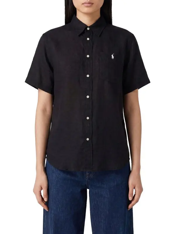 Polo Ralph Lauren Linen Shirt - Black