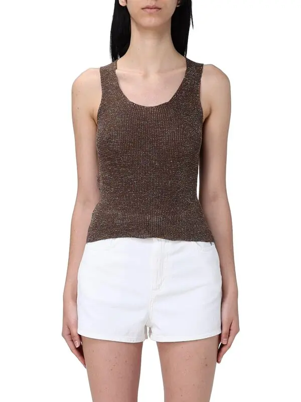TWINSET Knit Top - Coffee