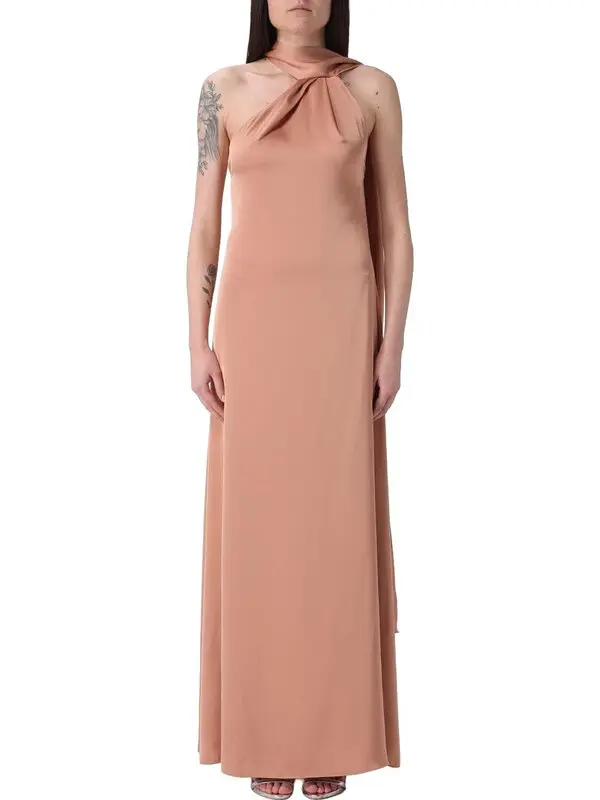 H COUTURE Halterneck Maxi Gown - Hazel