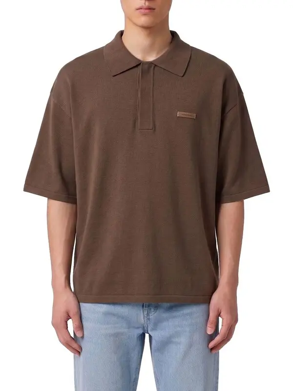 ENTIRE STUDIOS Polo Shirt - Brown