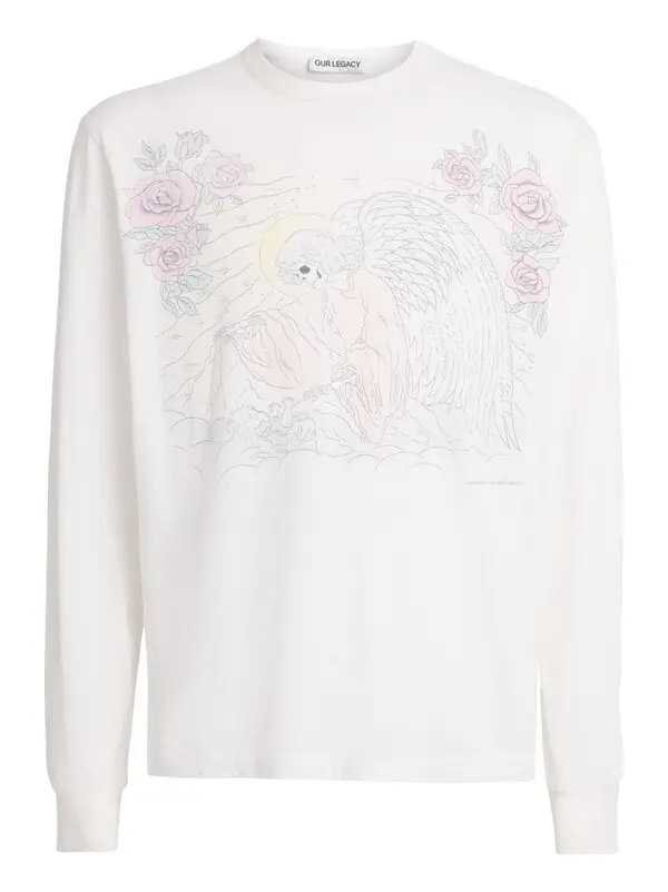 Our Legacy Cotton Printed Cruise T-shirt - White