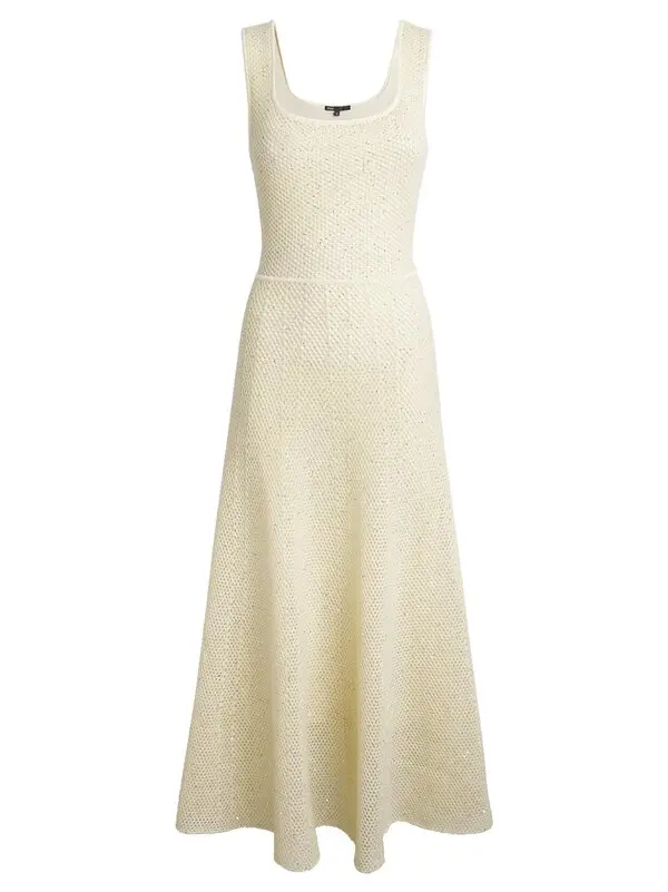 Maje Embellished Maxi Dress - Yellow