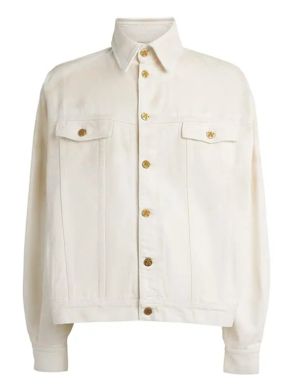 WILLY CHAVARRIA Chachi Denim Jacket - White