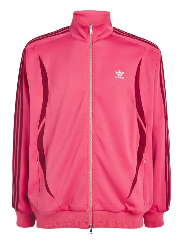 Adidas X Wales Bonner Twill Track Jacket - Pink