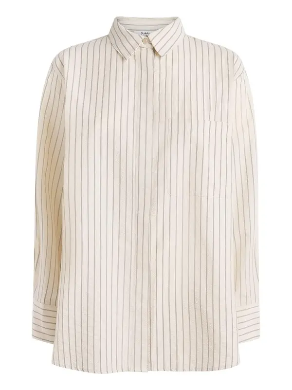 Stylein Stripe Jansell Shirt - Beige
