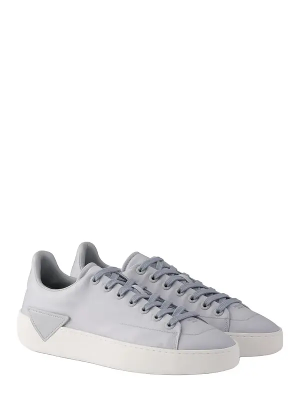 Prada Court Re-nylon Sneakers - Grey