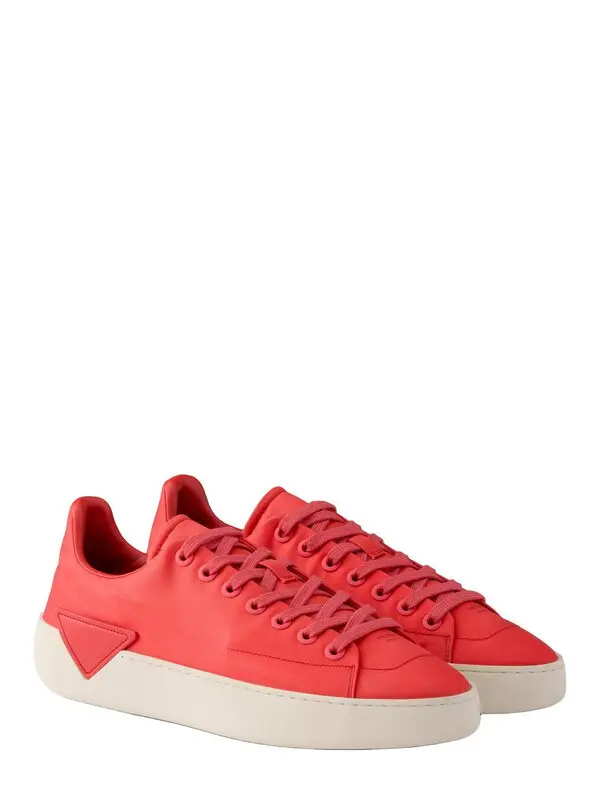 Prada Court Re-nylon Sneakers - Orange