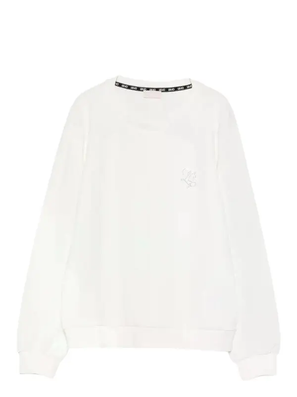 Liu Jo Short-sleeve Sweater - White