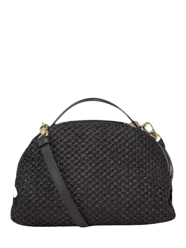 Borbonese Small Bowler Shoulder Bag - Black