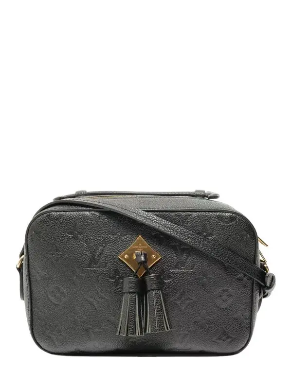 LOUIS VUITTON 2019 Monogram Empreinte Saintonge Shoulder Bag - Black