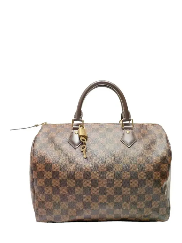 LOUIS VUITTON 2013 Damier Speedy Handbag - Brown