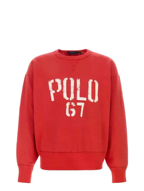 Polo Ralph Lauren Logo-print Sweatshirt - Red