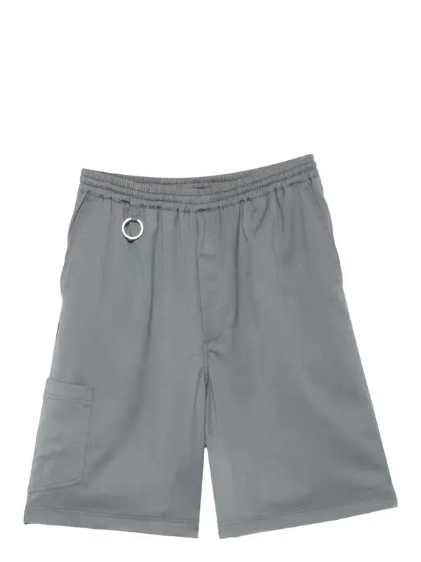 Études Studio Elasticated-waistband Shorts - Grey