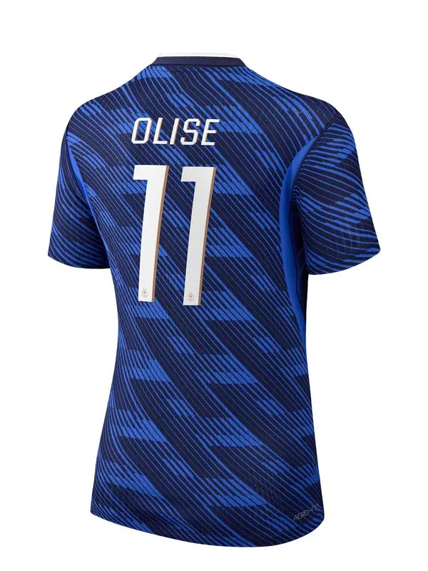 Nike Michael Olise France National Team 2026 Match Home Dri-fit Adv Soccer Jersey - Blue