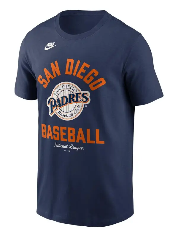 Nike San Diego Padres Cooperstown Mlb T-shirt - Blue