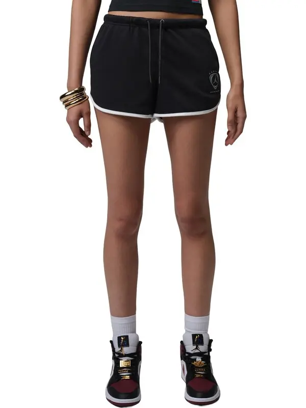 JORDAN Brooklyn Fleece Shorts - Black