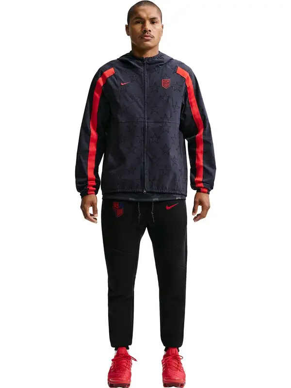 Nike Usmnt Tech Fleece Soccer Jogger Pants - Black