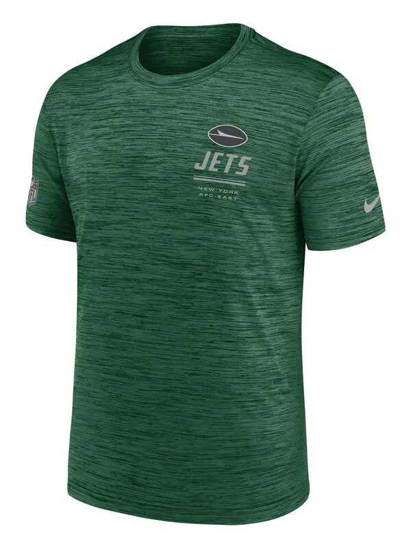 Nike New York Jets Sideline Team Issue Velocity Dri-fit Nfl T-shirt - Green