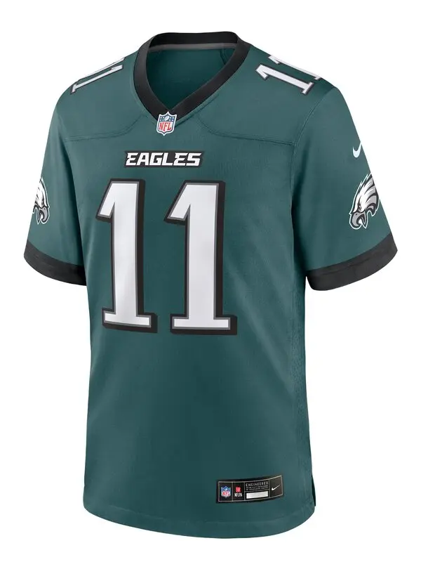 Nike Philadelphia Eagles A.j. Brown Nfl Game Jersey - Green