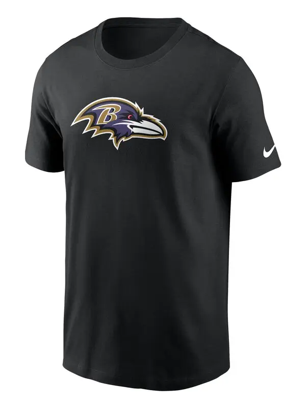Nike Baltimore Ravens Logo Essential Nfl T-shirt - Black