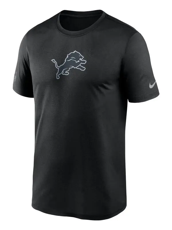 Nike Detroit Lions Team Issue Legend Dri-fit Nfl T-shirt - Black