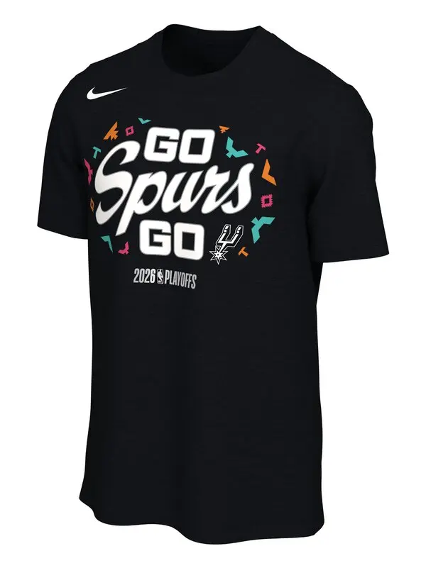 Nike San Antonio Spurs Basketball T-shirt - Black