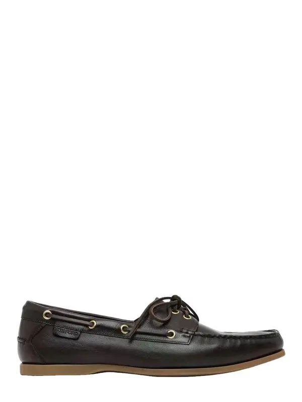 TOM FORD Robin Boat Shoes - Brown