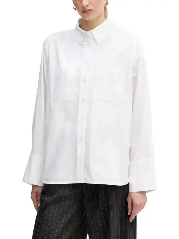 Barbour Wren Cuff Shirt - White