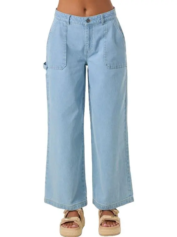 O'Neill Chandler Wide Leg Jeans - Indigo