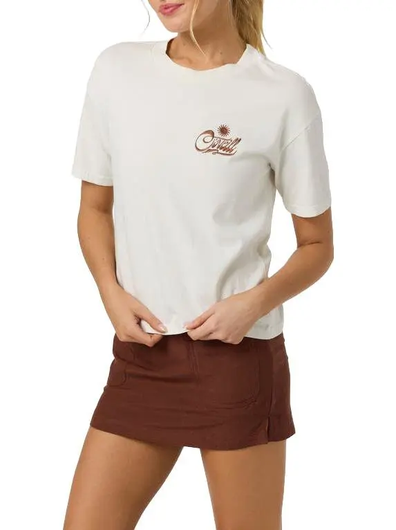 O'Neill Og Radical Sun Easy Embroidered T-shirt - Tofu