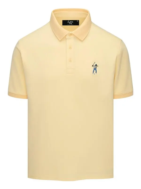 EASTSIDE GOLF Core Cotton Blend Piqué Polo - Mellow Yellow