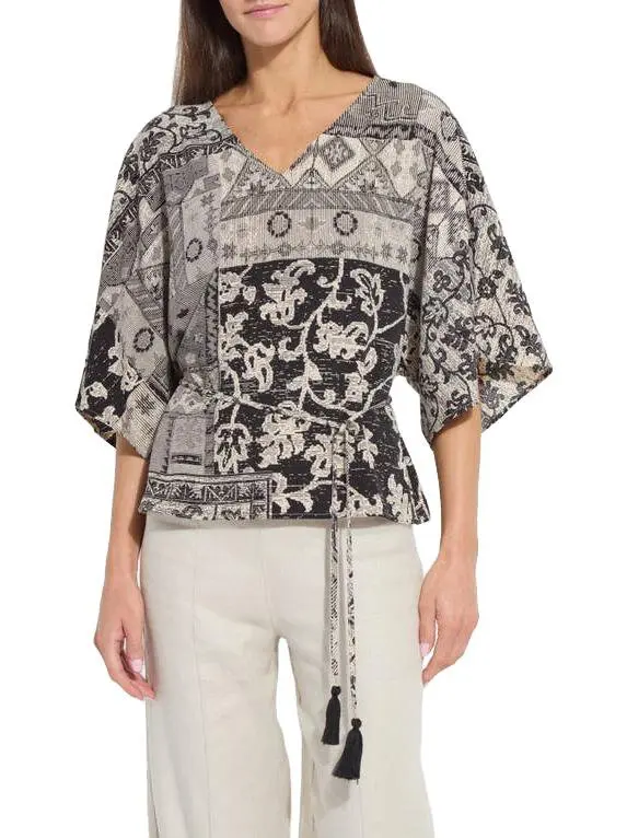 Lyssé Ipanema Mix Print Woven Shirt - Casa Da Musica