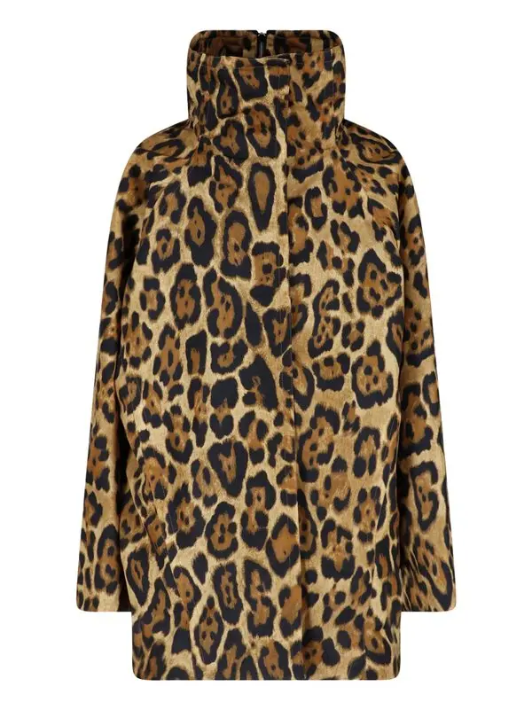 Alaïa Layered Twill Coat - Multi