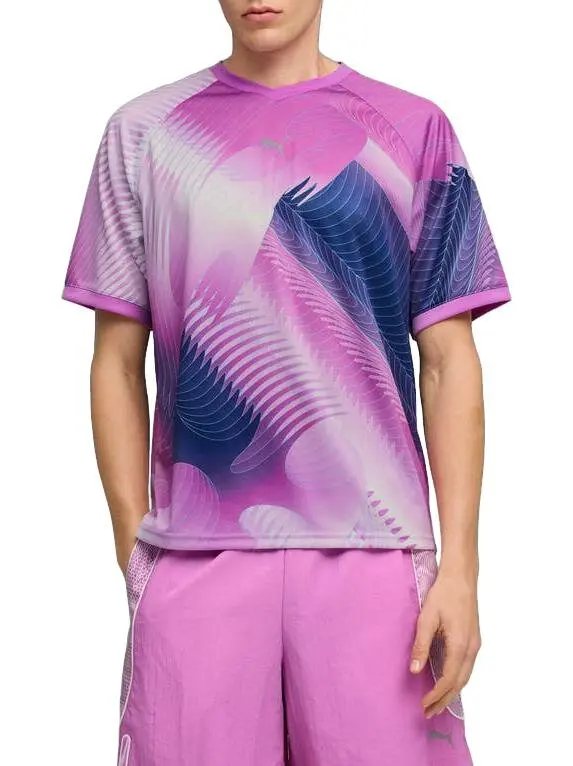 PUMA Tech-x Relaxed Jersey - Mauve Pop