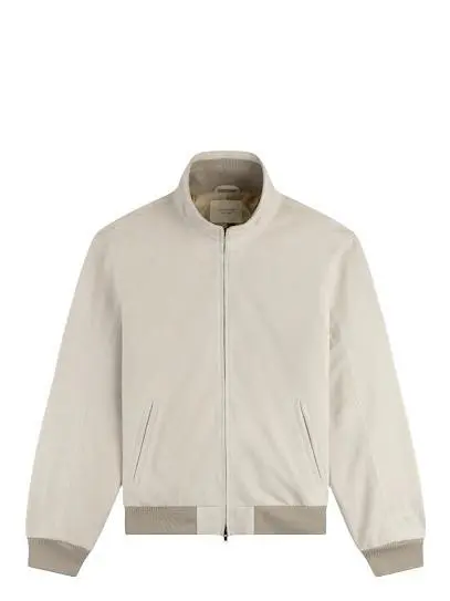 Aimé Leon Dore Suede Track Jacket - Silver