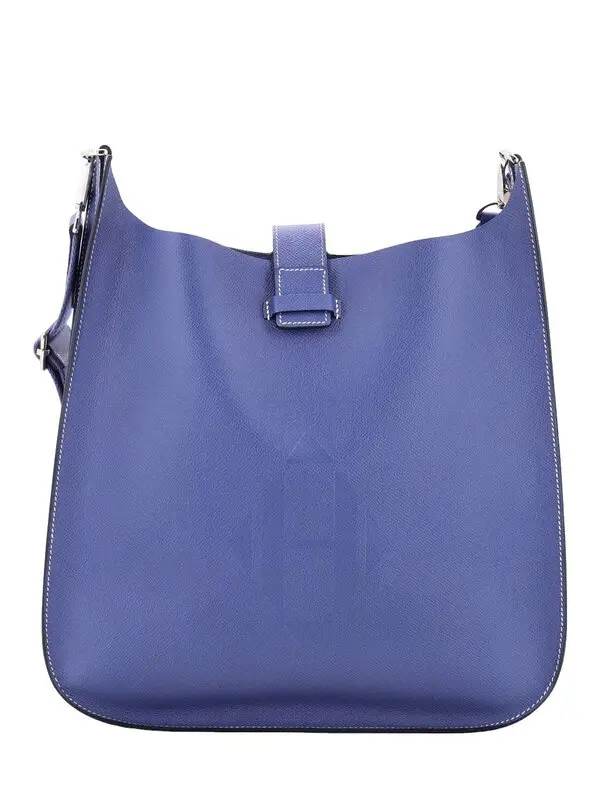 Hermès Evelyne Sellier 33 - Bleu Brighton