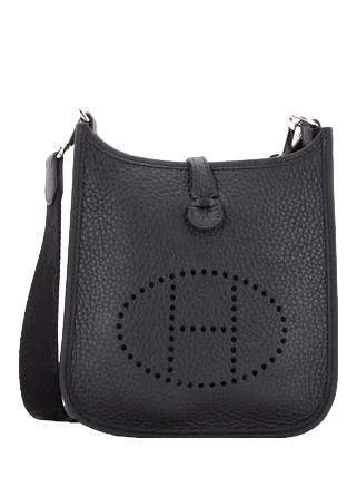 Hermès Evelyne Bag Gen Iii Clemence Tpm - Black