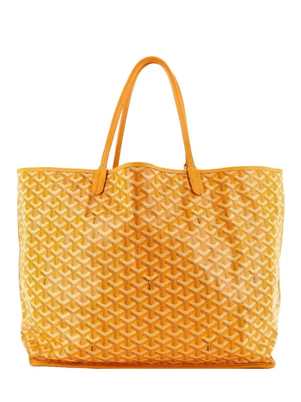 Goyard Anjou Reversible Tote Coated Canvas Gm - Yellow