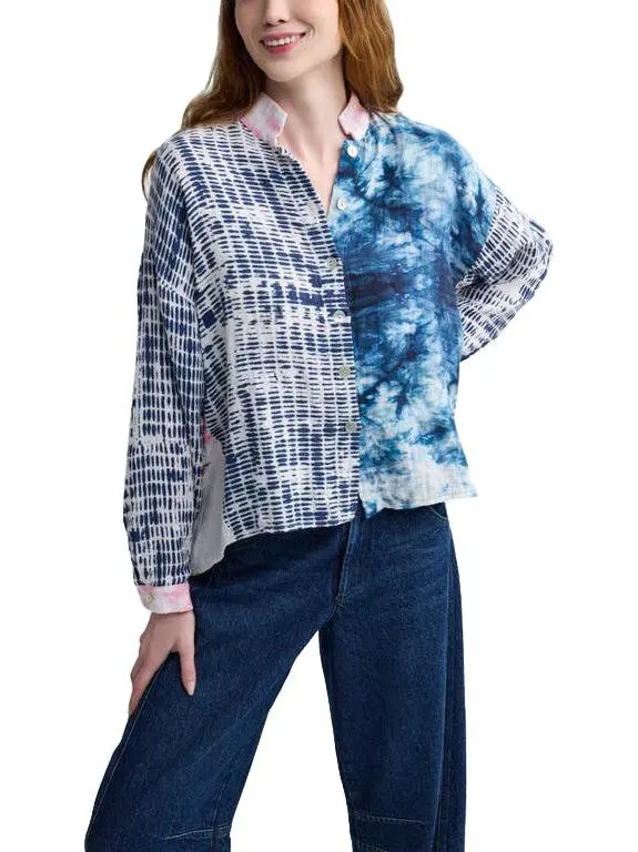 LUUKAA Printed Muslin Shirt - Sakura