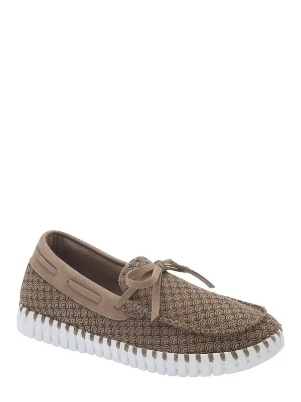 ILSE JACOBSEN Microfiber Sailor Shoe - Falcon
