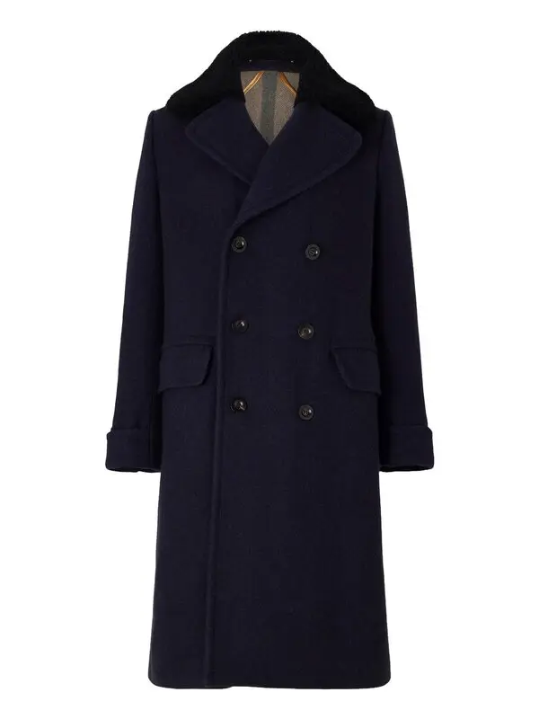 Private White V.c. The Admiral's Great Coat - Blue