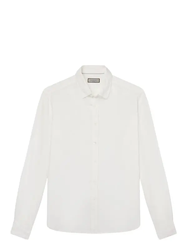 Canali Linen Shirt - White