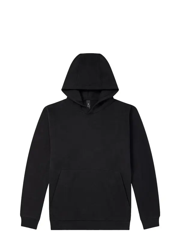 Lululemon Steady State Cotton-blend Jersey Hoodie - Black