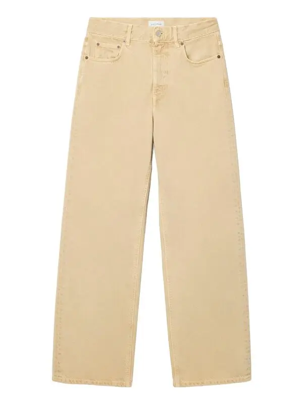 HOUSE OF DAGMAR Baggy Fit Denim - Beige