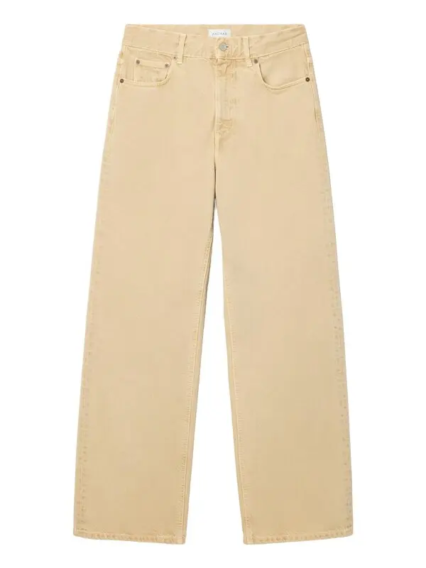 HOUSE OF DAGMAR Baggy Fit Denim - Beige