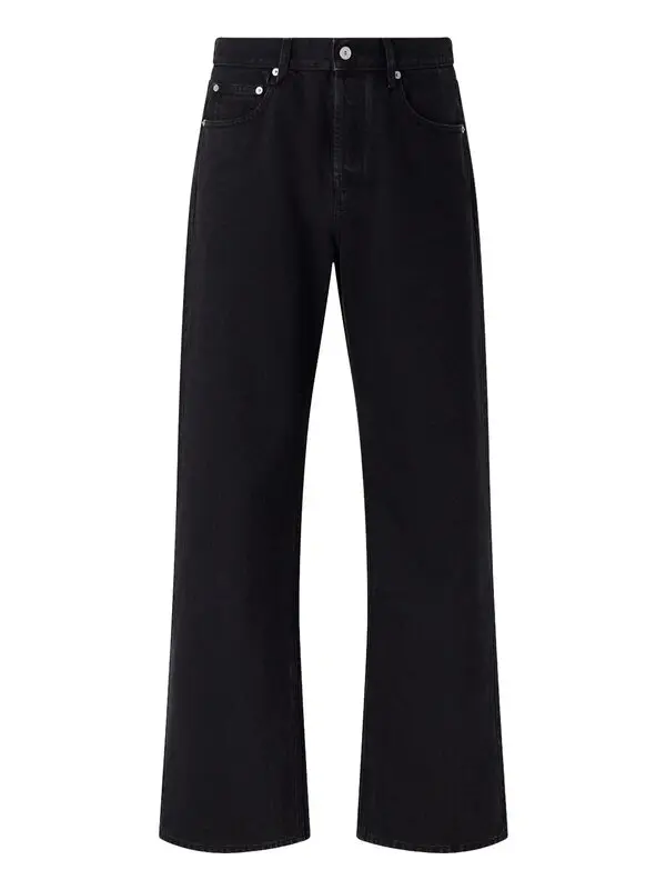 Jacquemus Le De-nîmes Straight-leg Jeans - Black