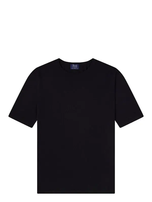 William Lockie Virgin Wool T-shirt - Black